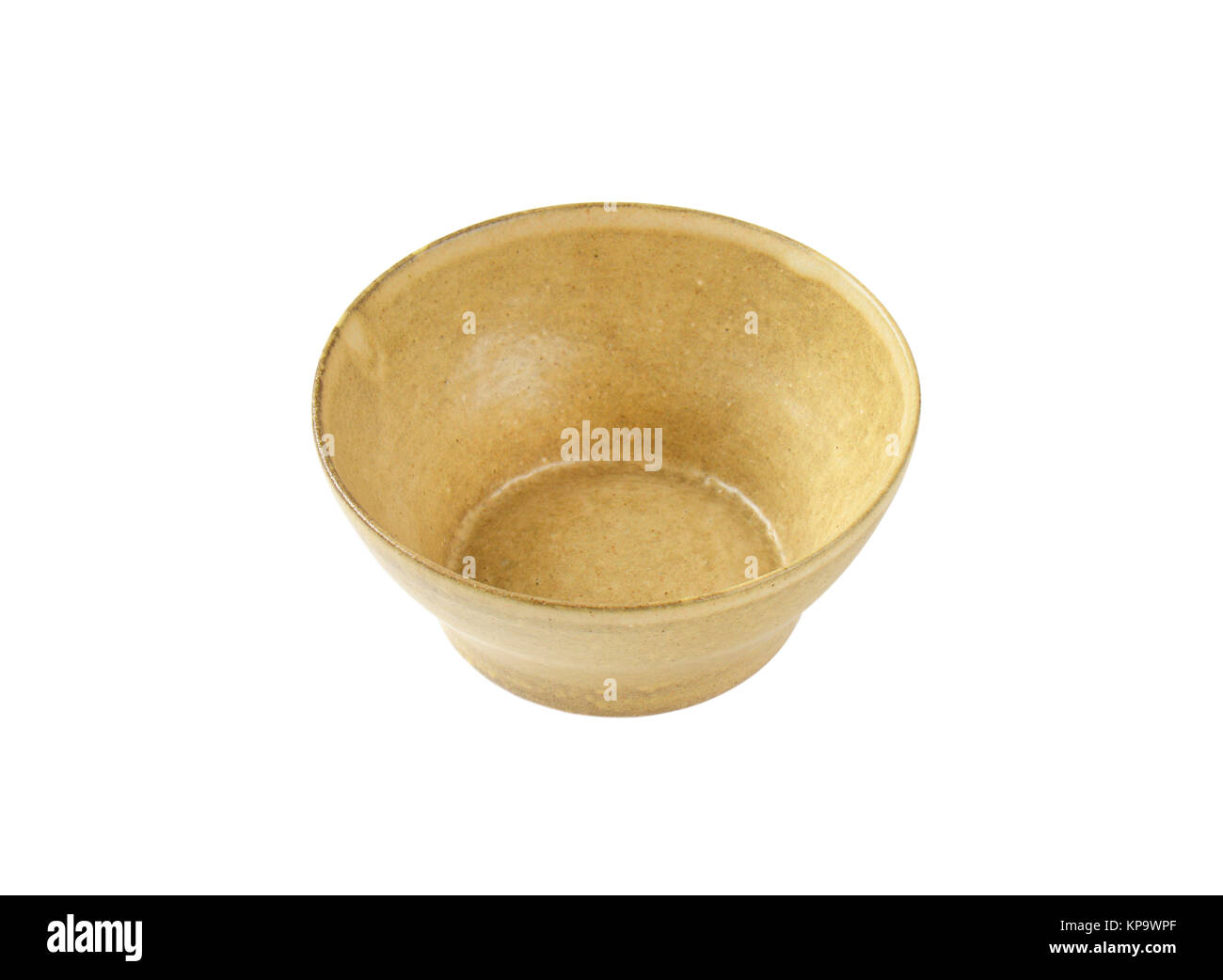 Empty beige bowl Stock Photo - Alamy