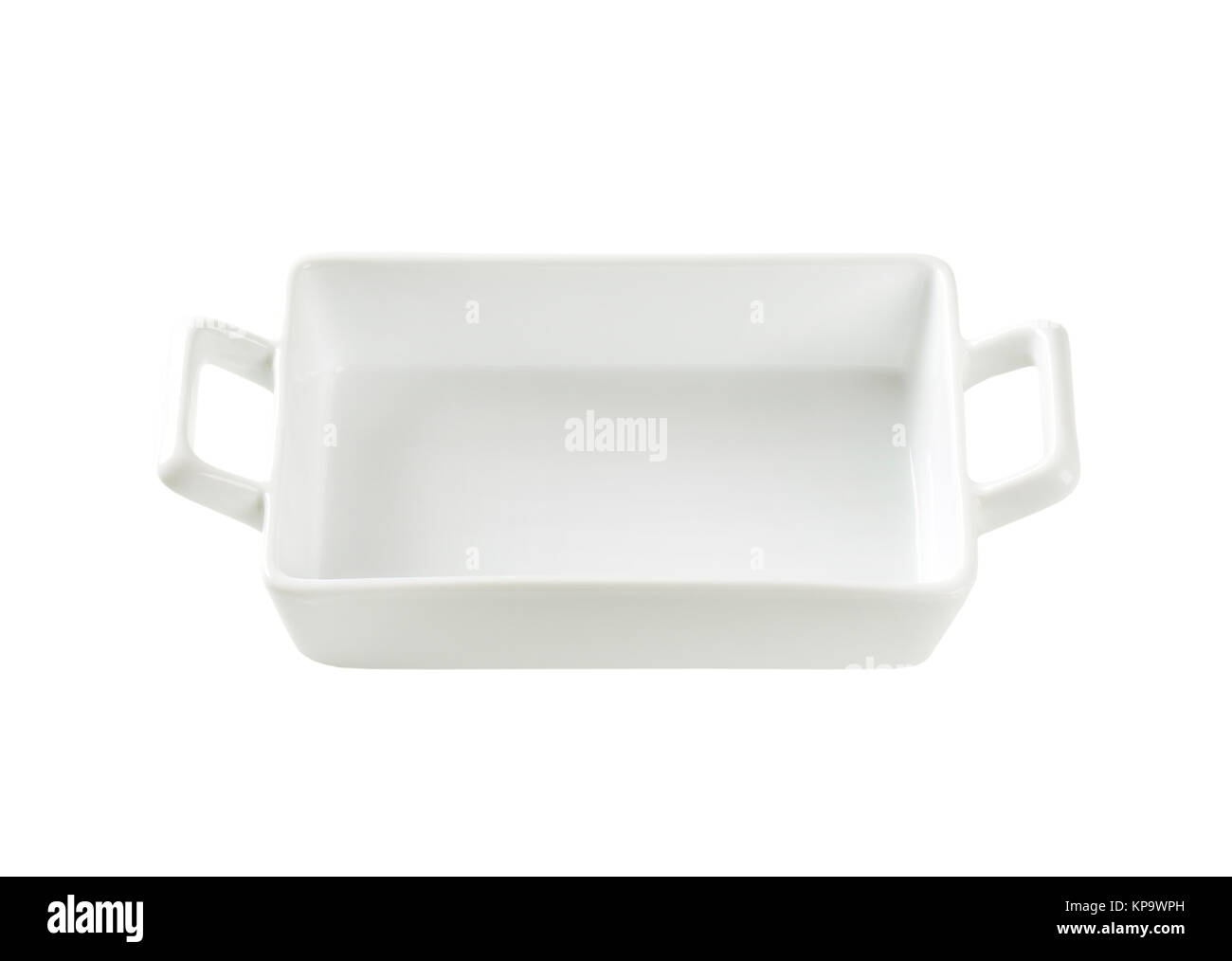 Porcelain Lasagna Pan Stock Photo - Alamy