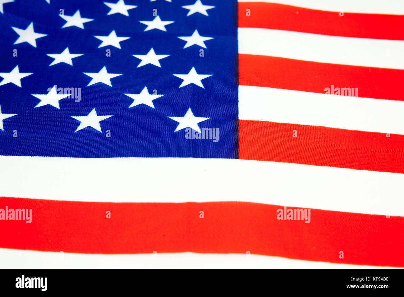 American dollars and flag Stock Photo - Alamy