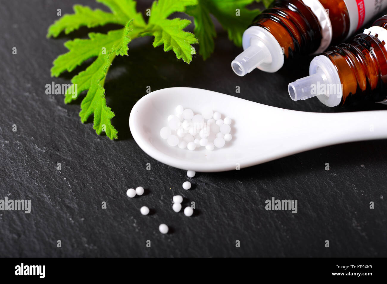 globules homeopathy globules Stock Photo - Alamy