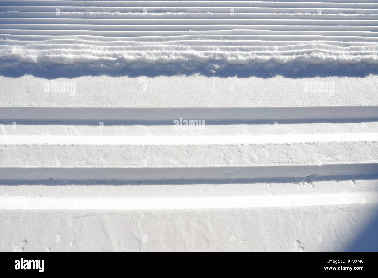 ski snow track Stock Photo - Alamy