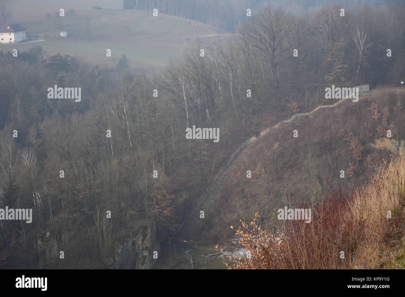 kz,concentration camp,mauthausen,way,way to death stairs,stairs of ...