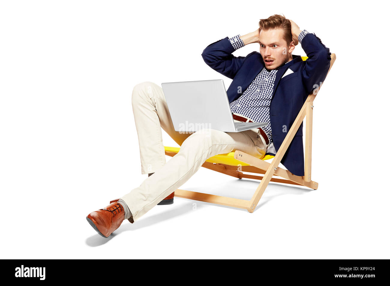 Stock crash man Cut Out Stock Images & Pictures - Alamy