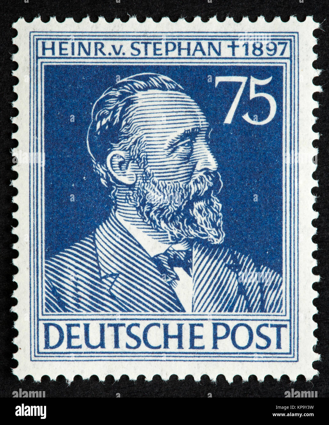 German postage stamp Stock Photo - Alamy