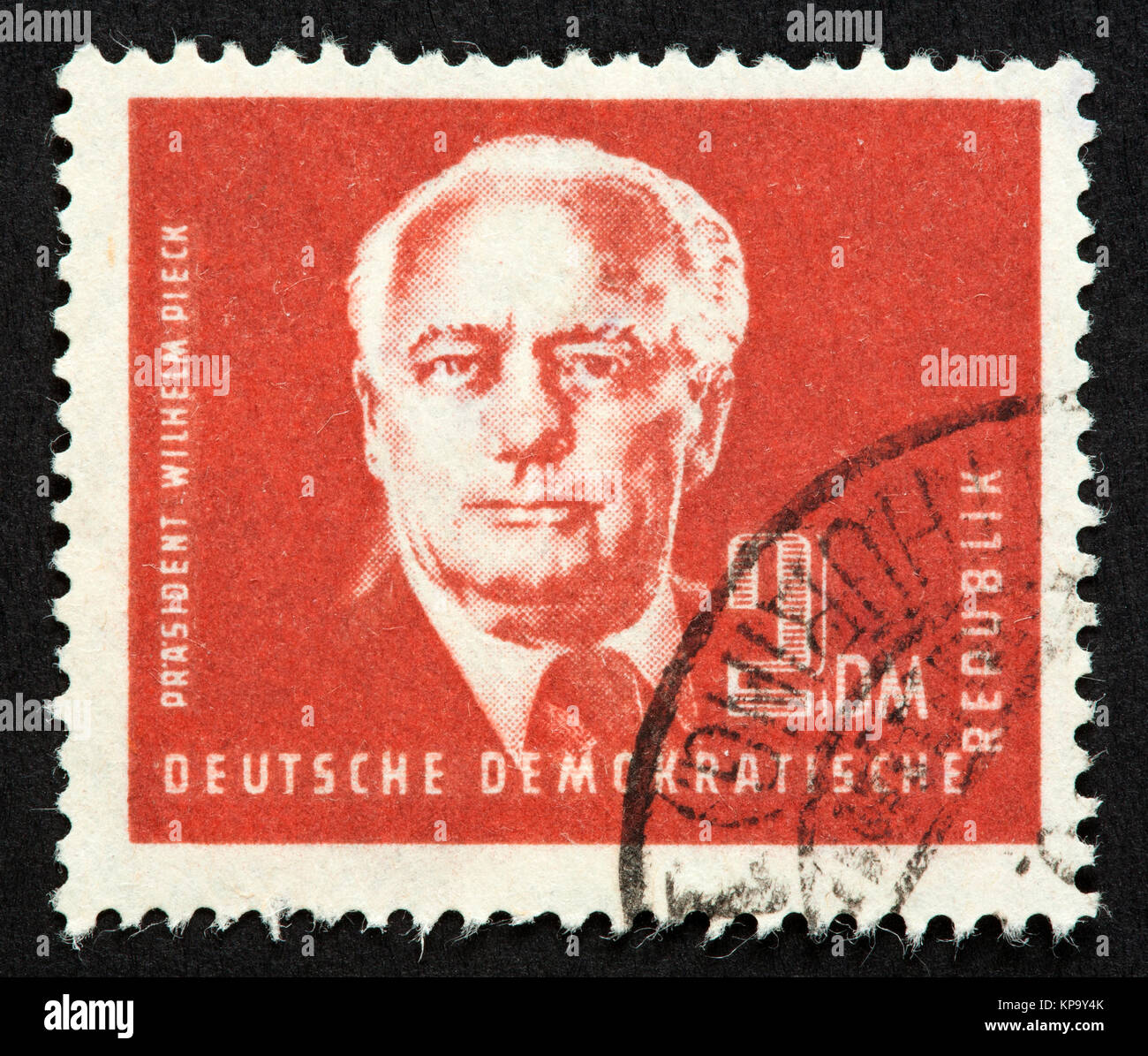 DDR postage stamp Stock Photo - Alamy
