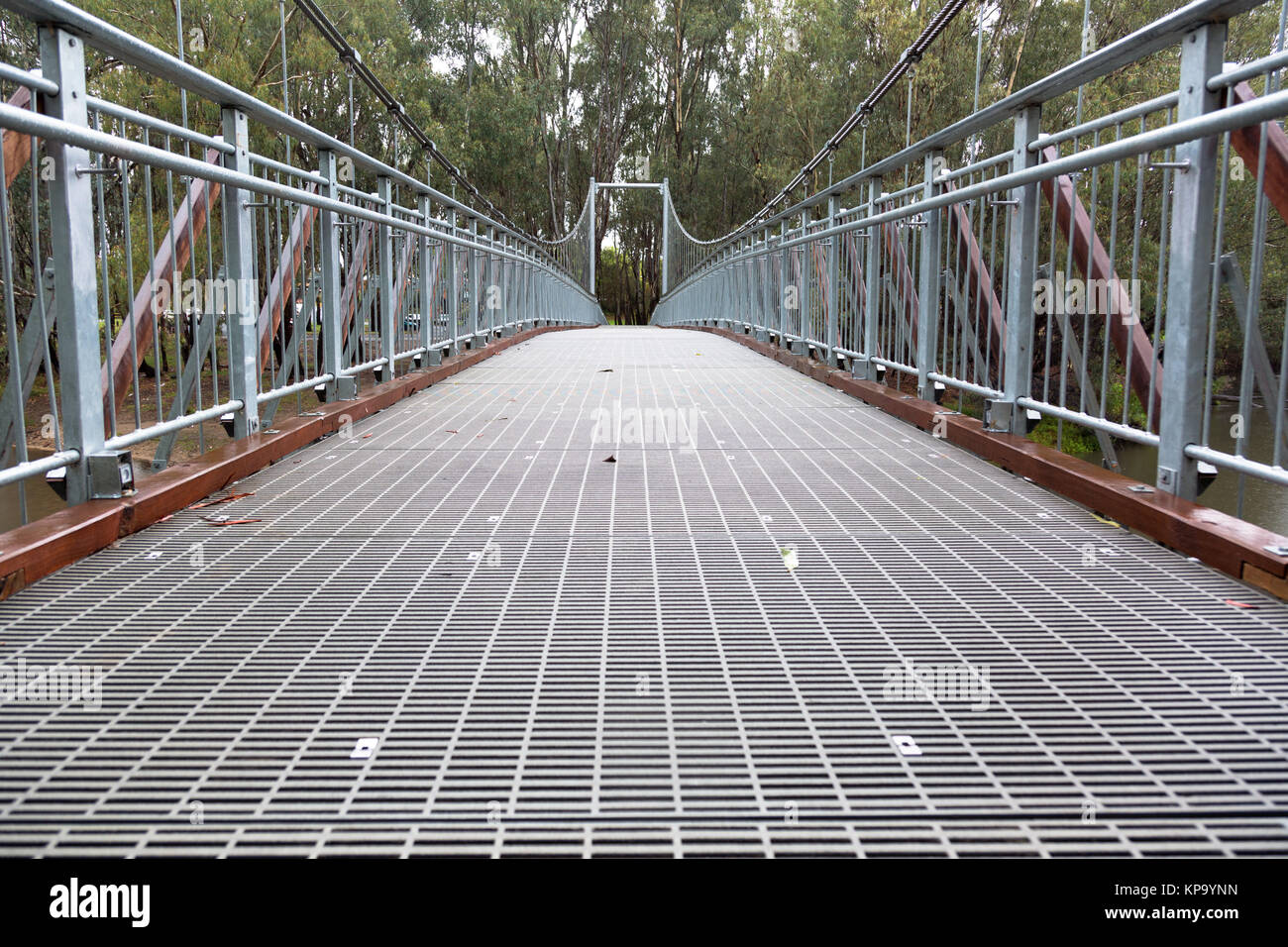 Wire suspension foot bridge hi-res stock photography and images - Alamy