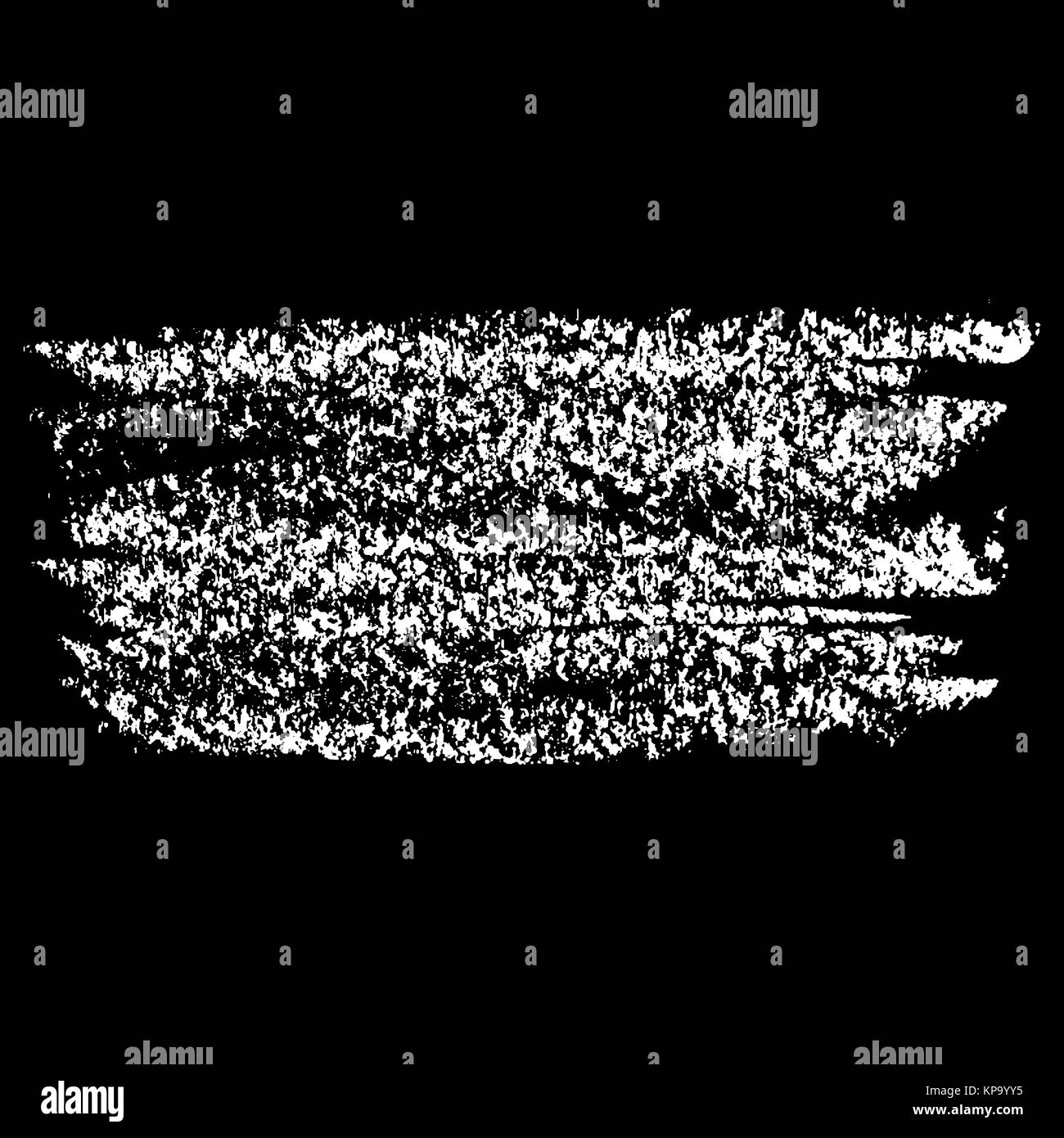 Chalk brush. Grunge element with chalk texture. Hand drawn design ...