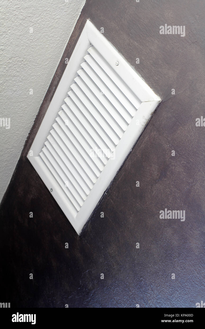 Angled View of an Air Vent Stock Photo - Alamy
