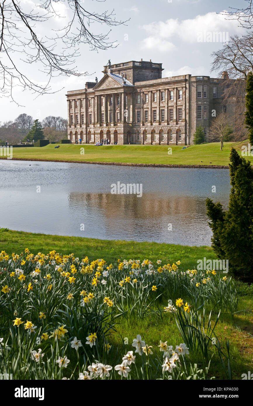 Lyme Park House, Disley, Cheshire, England. Managed by the National ...
