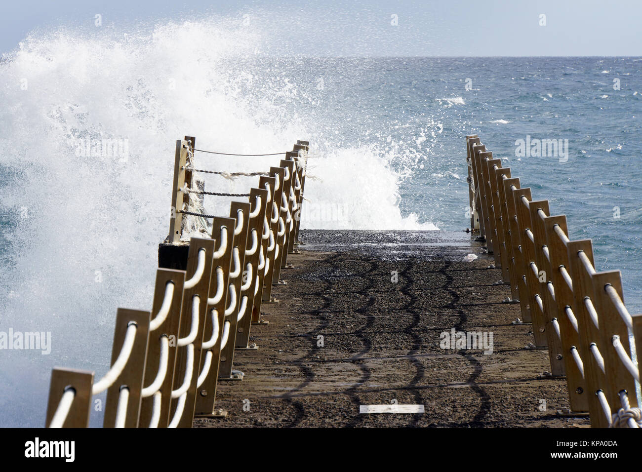 jetty on the sea Stock Photo - Alamy