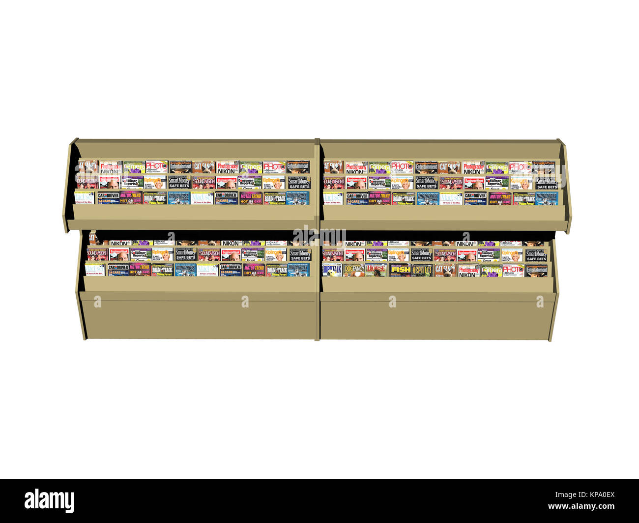 Magazine kiosk Cut Out Stock Images & Pictures - Alamy