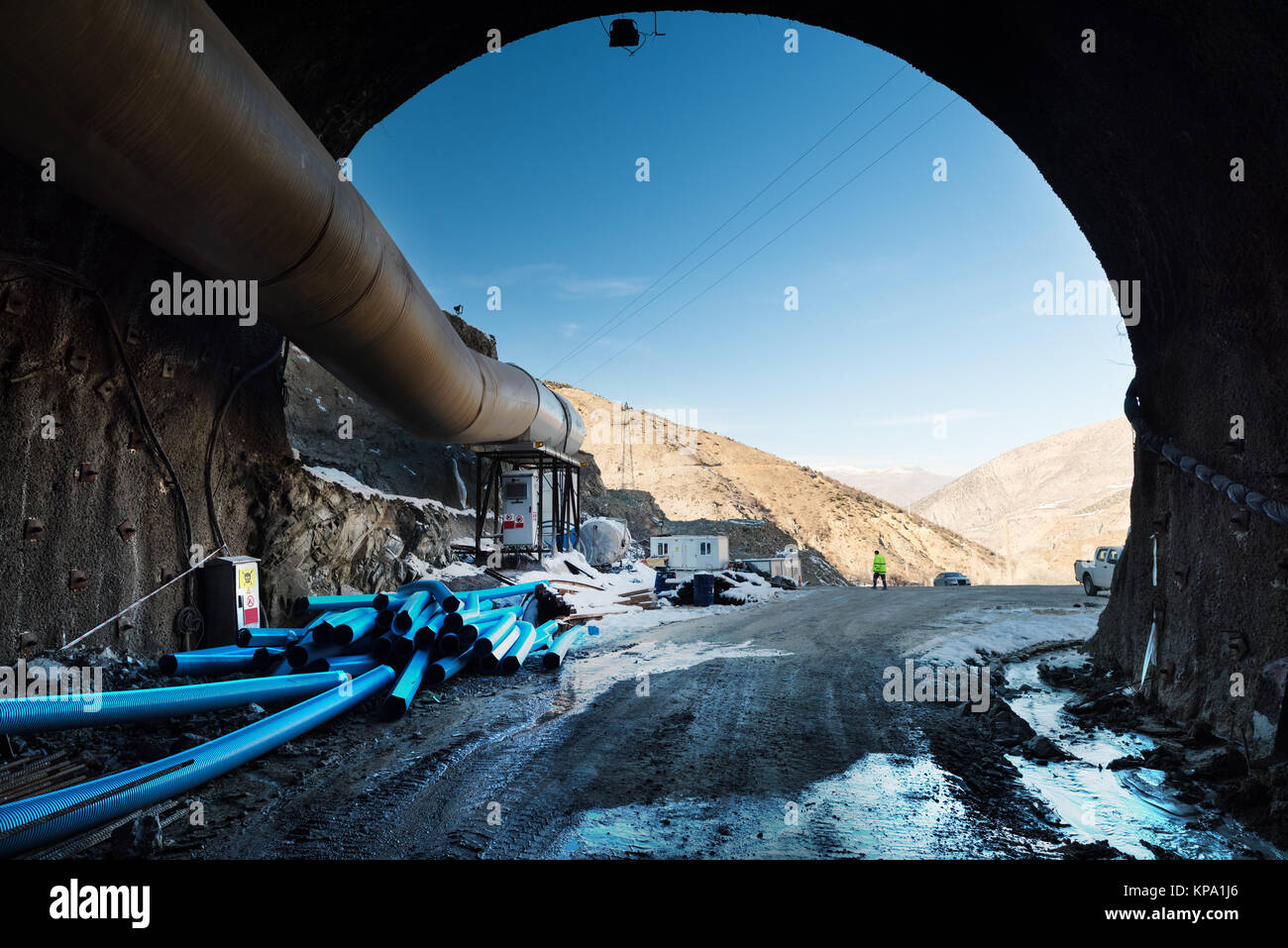 High way road construction hi-res stock photography and images - Alamy