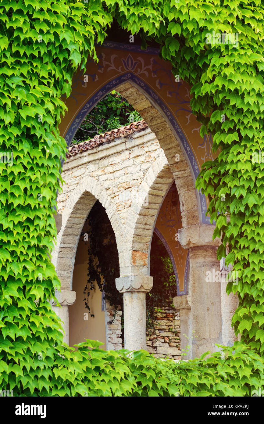 Arched Window Opening Stock Photo - Alamy
