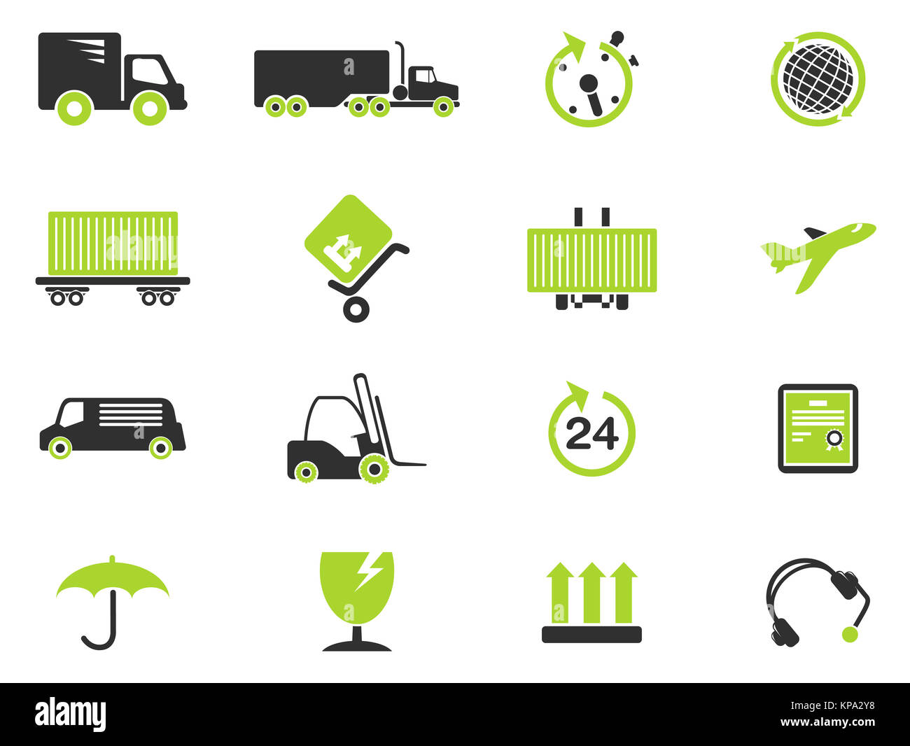 Cargo shipping symbols Stock Photo - Alamy