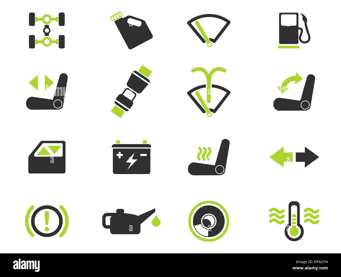 Car interface sign Stock Photo - Alamy