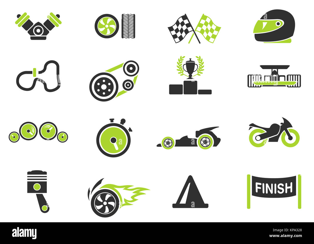 Grand prix motorcycle racing Cut Out Stock Images & Pictures - Alamy