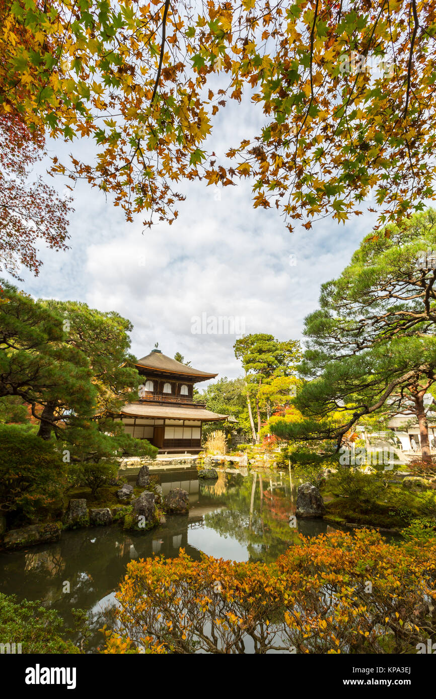 Silver pavillion ginkakuji temple hi-res stock photography and images ...