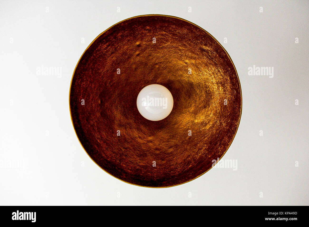 Dark Golden Lamp Botum View Stock Photo - Alamy