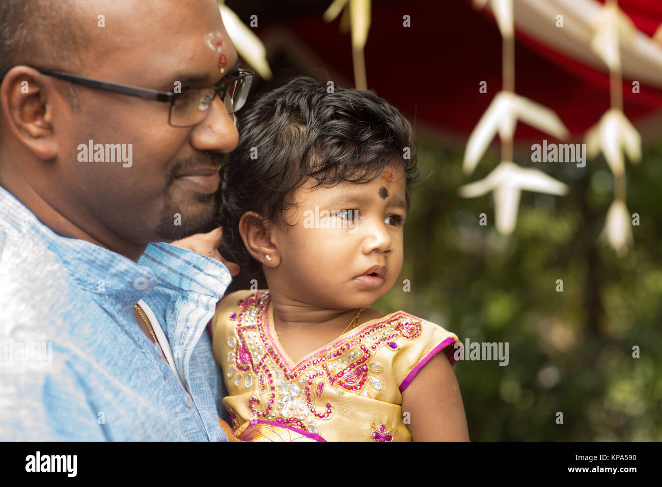Father little daughter home hi-res stock photography and images - Alamy