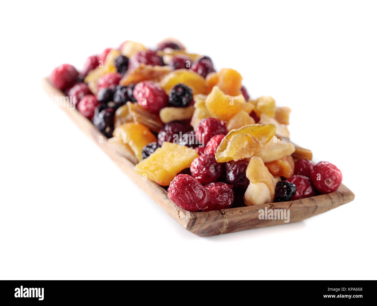 Dried fruits isolated on a white background Stock Photo - Alamy