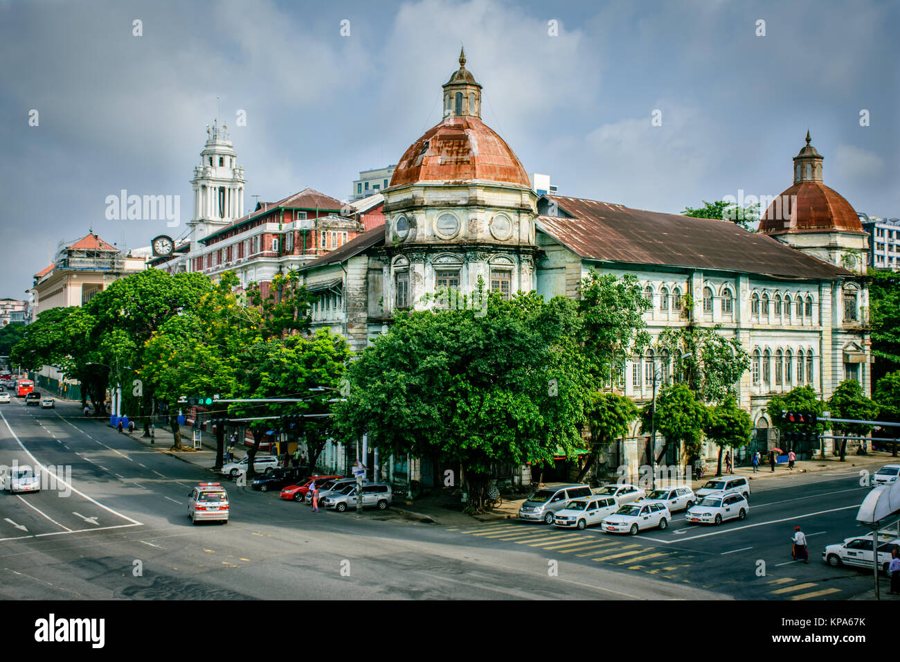 Yangon building burma architecture yangon architecture myanmar ...