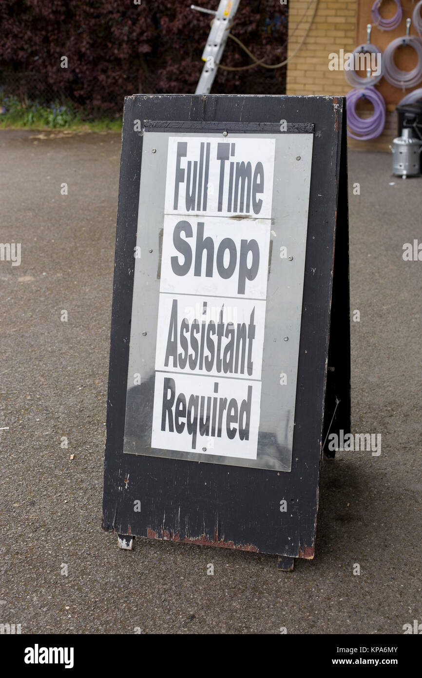 Job vacancy advert hi-res stock photography and images - Alamy
