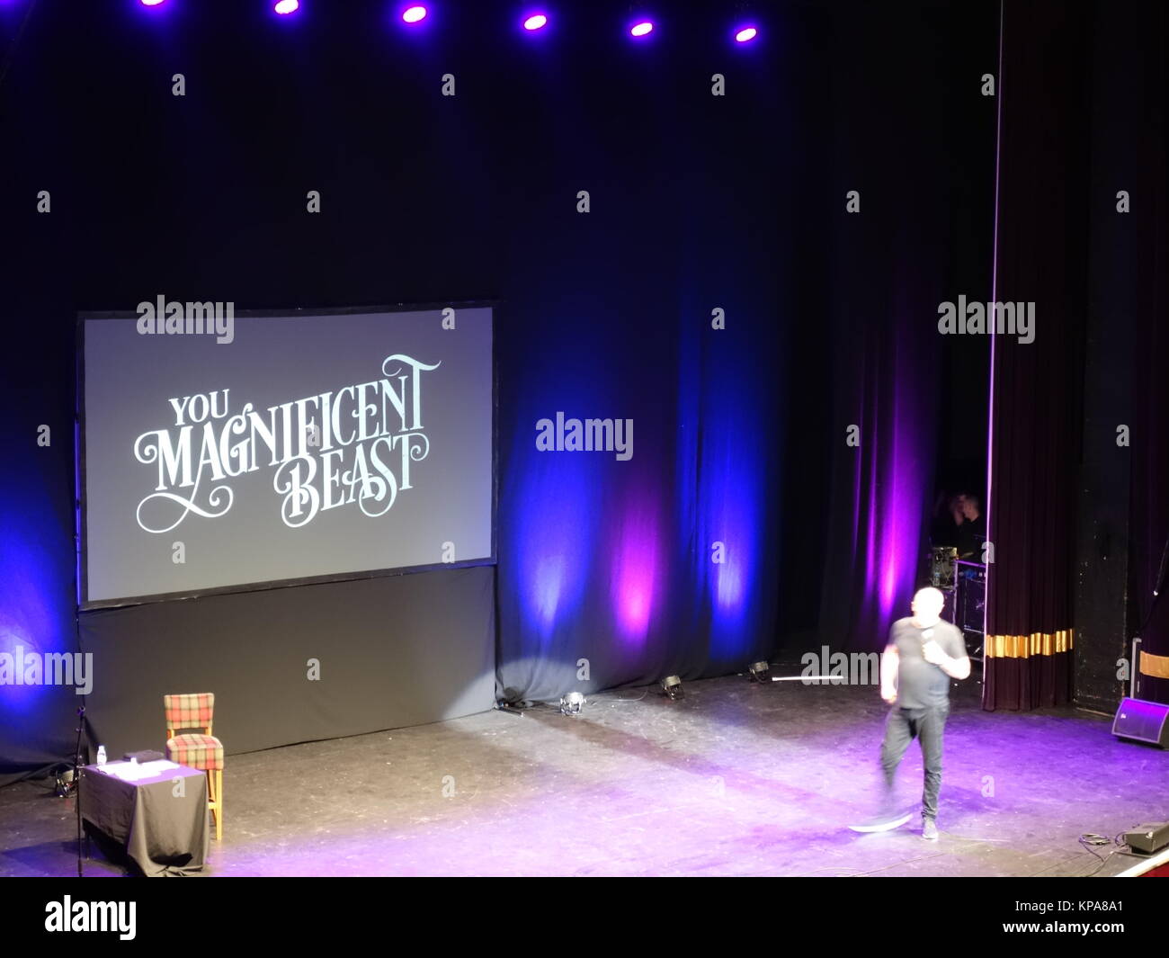 Greg Davies you Magnificent Beast performance 2017 in Manchester O2 ...