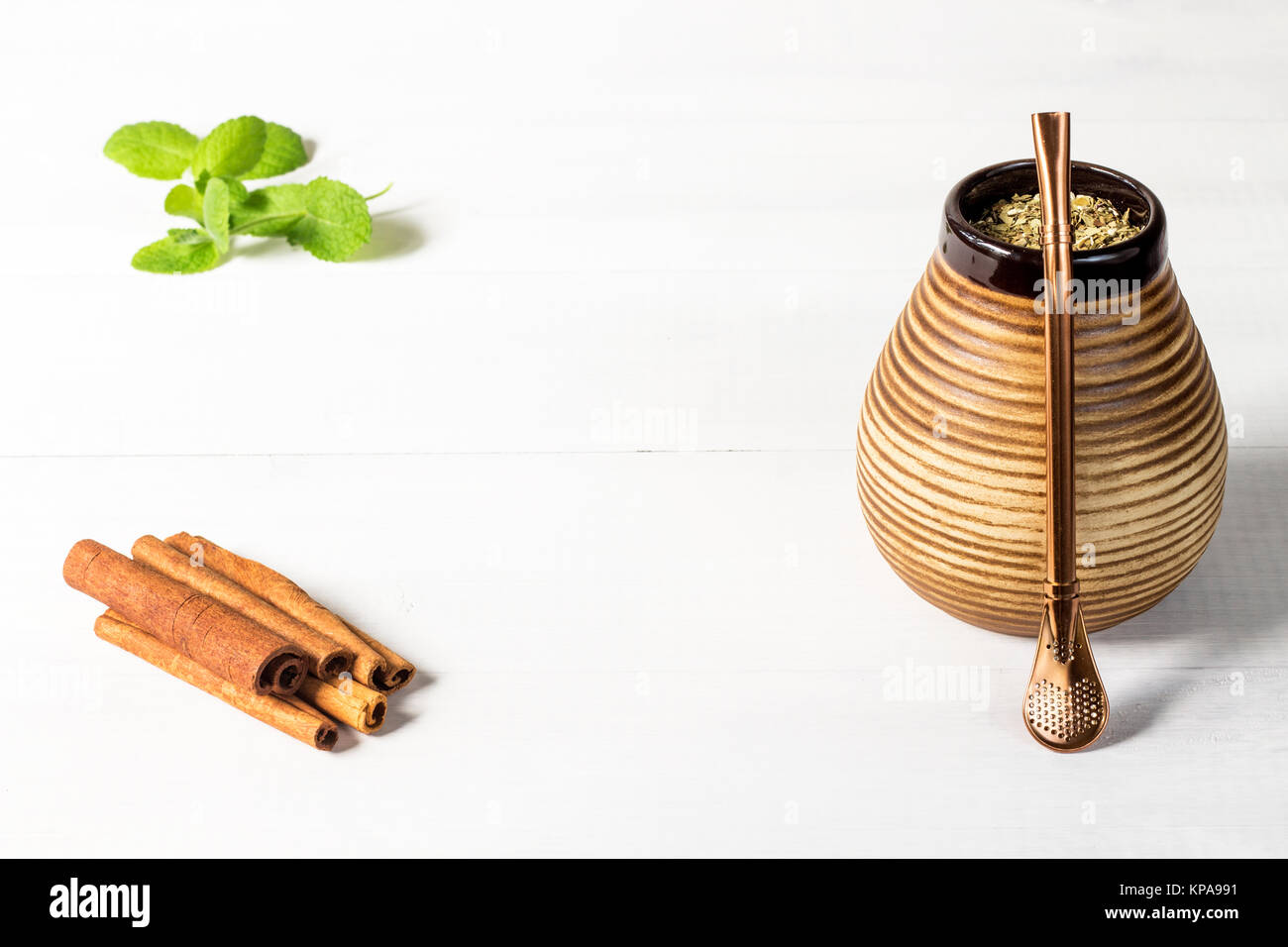 Traditional yerba mate Stock Photo - Alamy