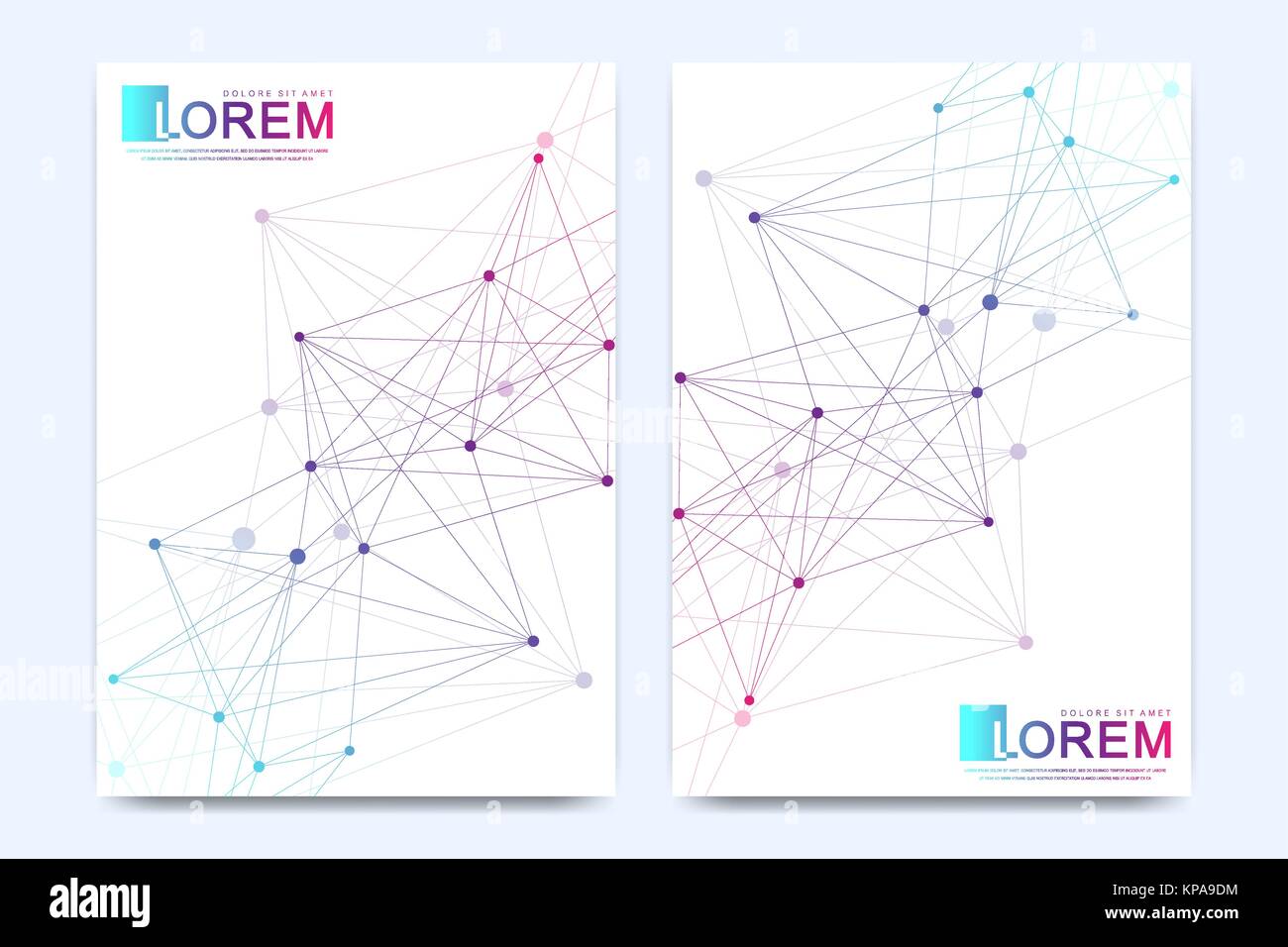 Modern vector template for brochure, Leaflet, flyer, advert, cover ...