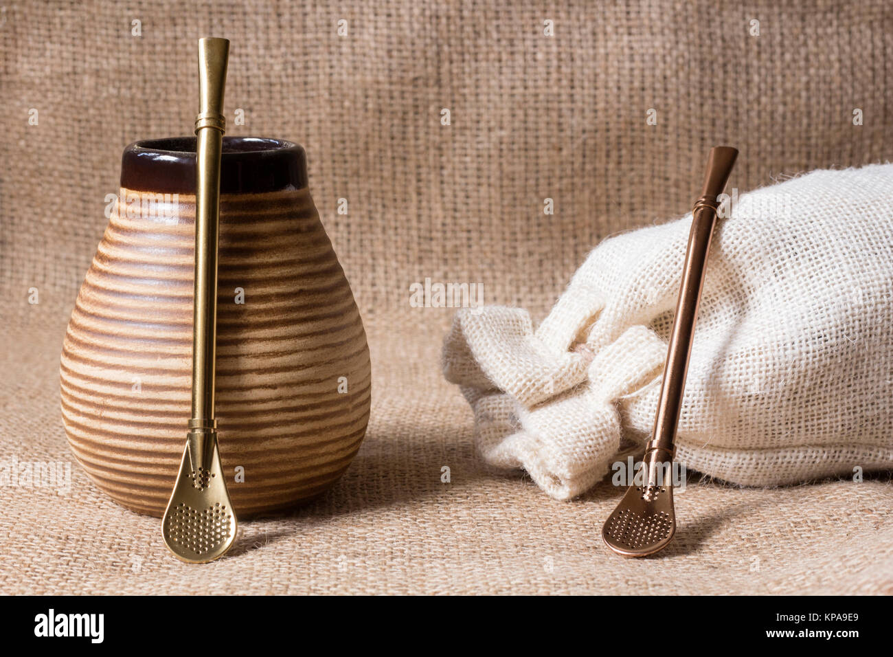 Traditional yerba mate Stock Photo - Alamy