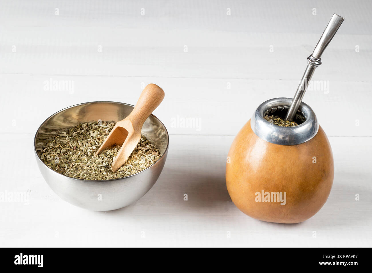 Traditional yerba mate Stock Photo - Alamy