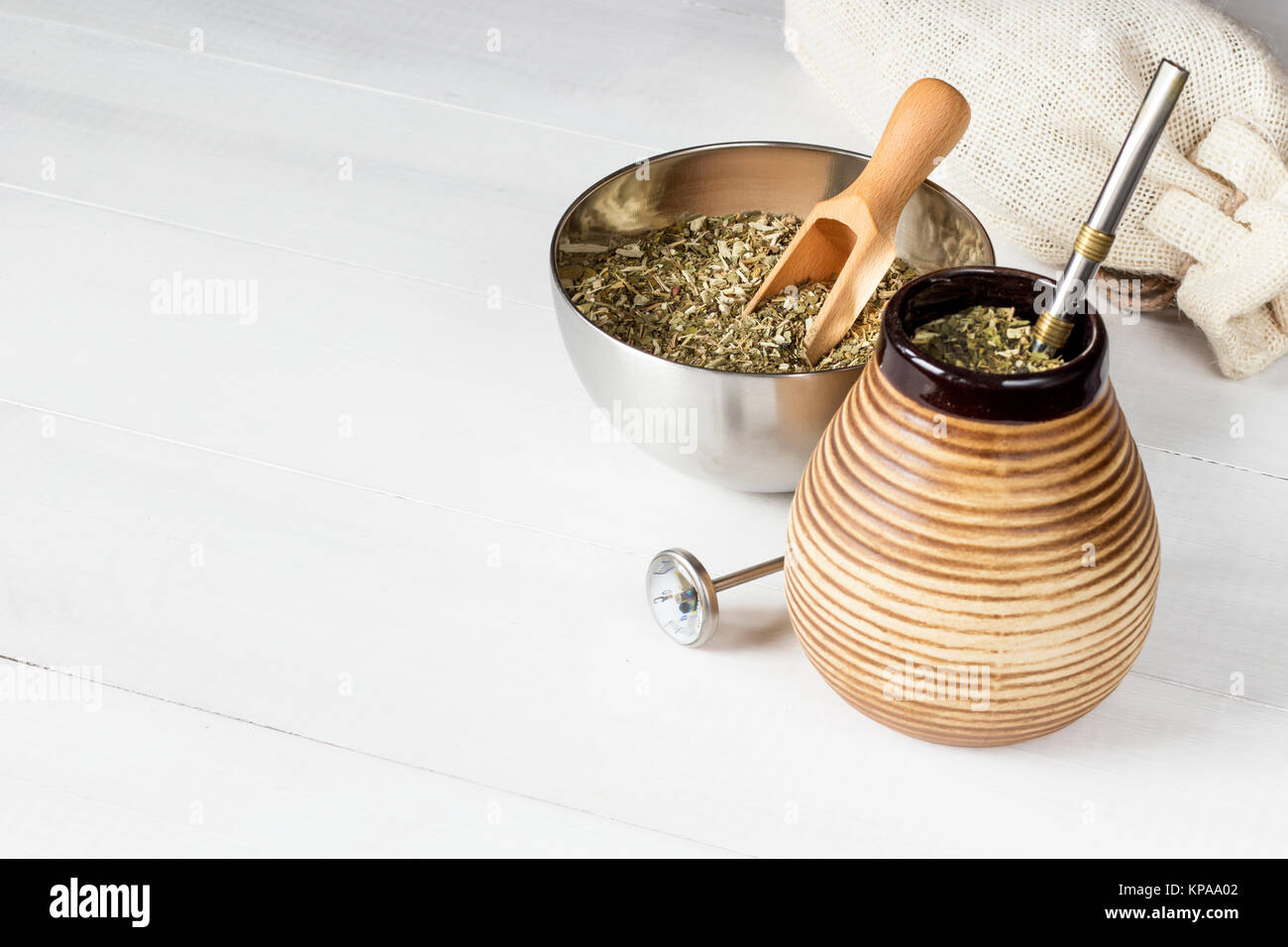 Traditional yerba mate Stock Photo - Alamy