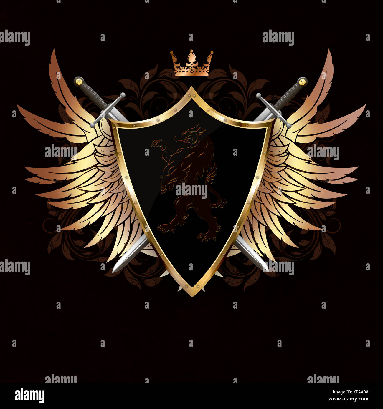 Medieval Shield Lion