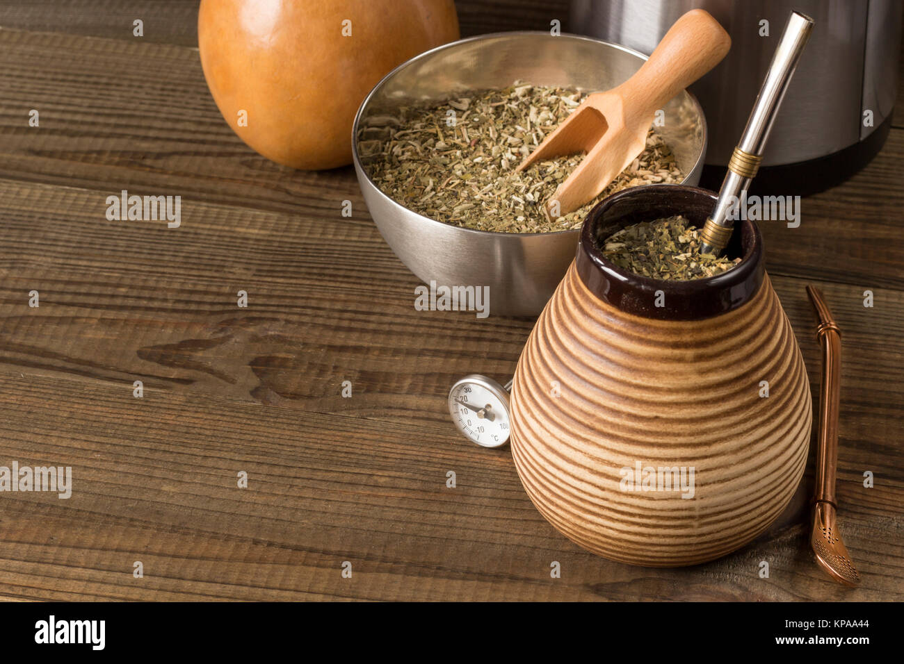Traditional yerba mate Stock Photo - Alamy