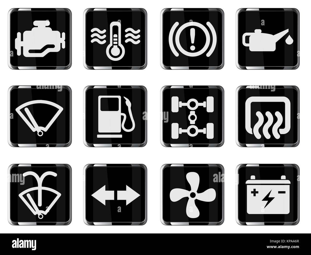 Car interface sign Stock Photo - Alamy