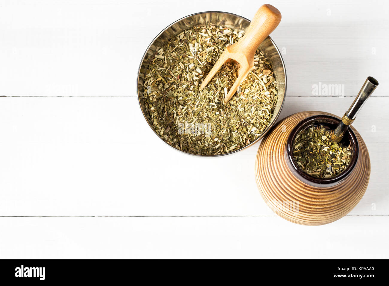 Traditional yerba mate Stock Photo - Alamy