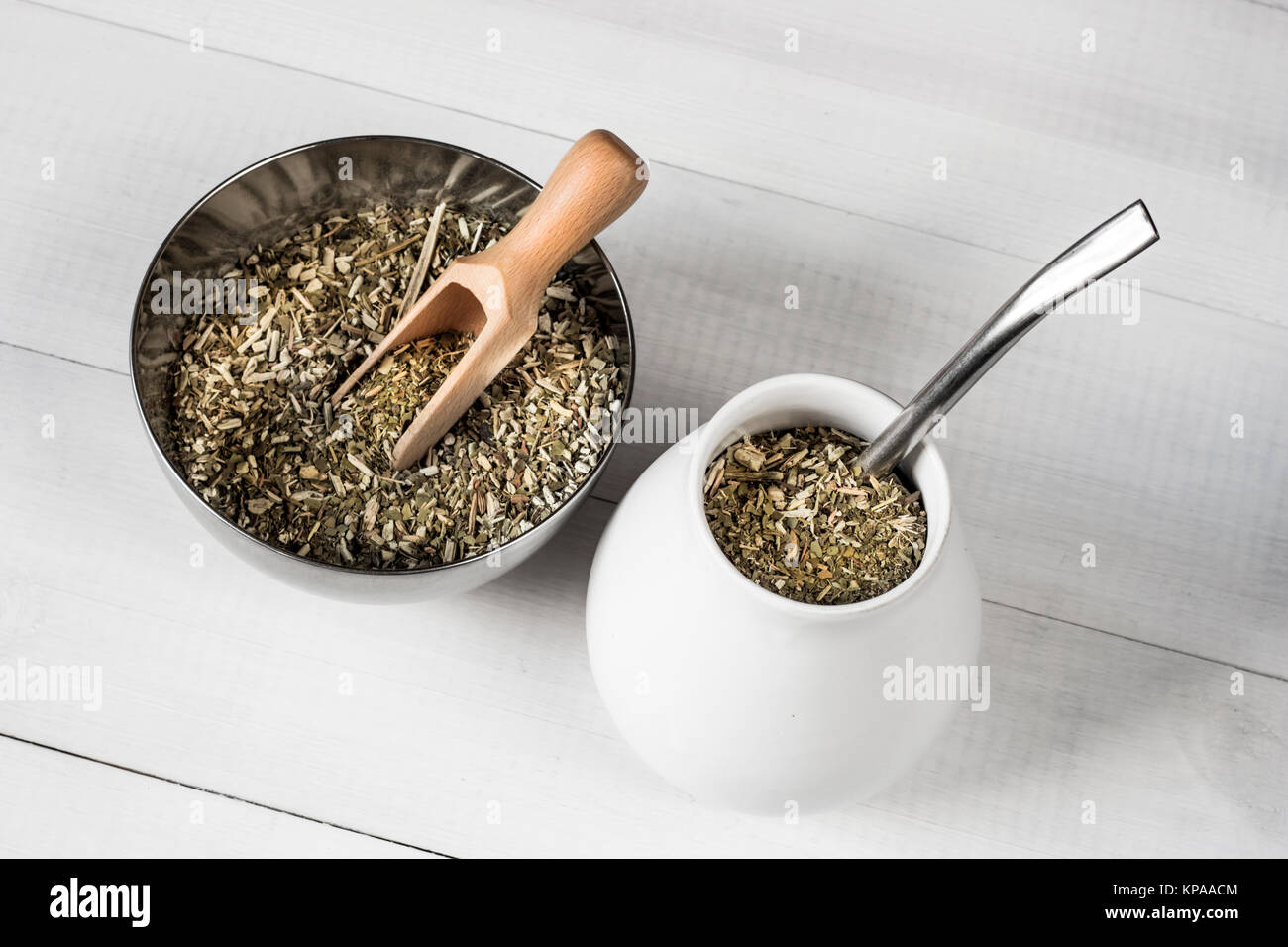 Traditional yerba mate Stock Photo - Alamy