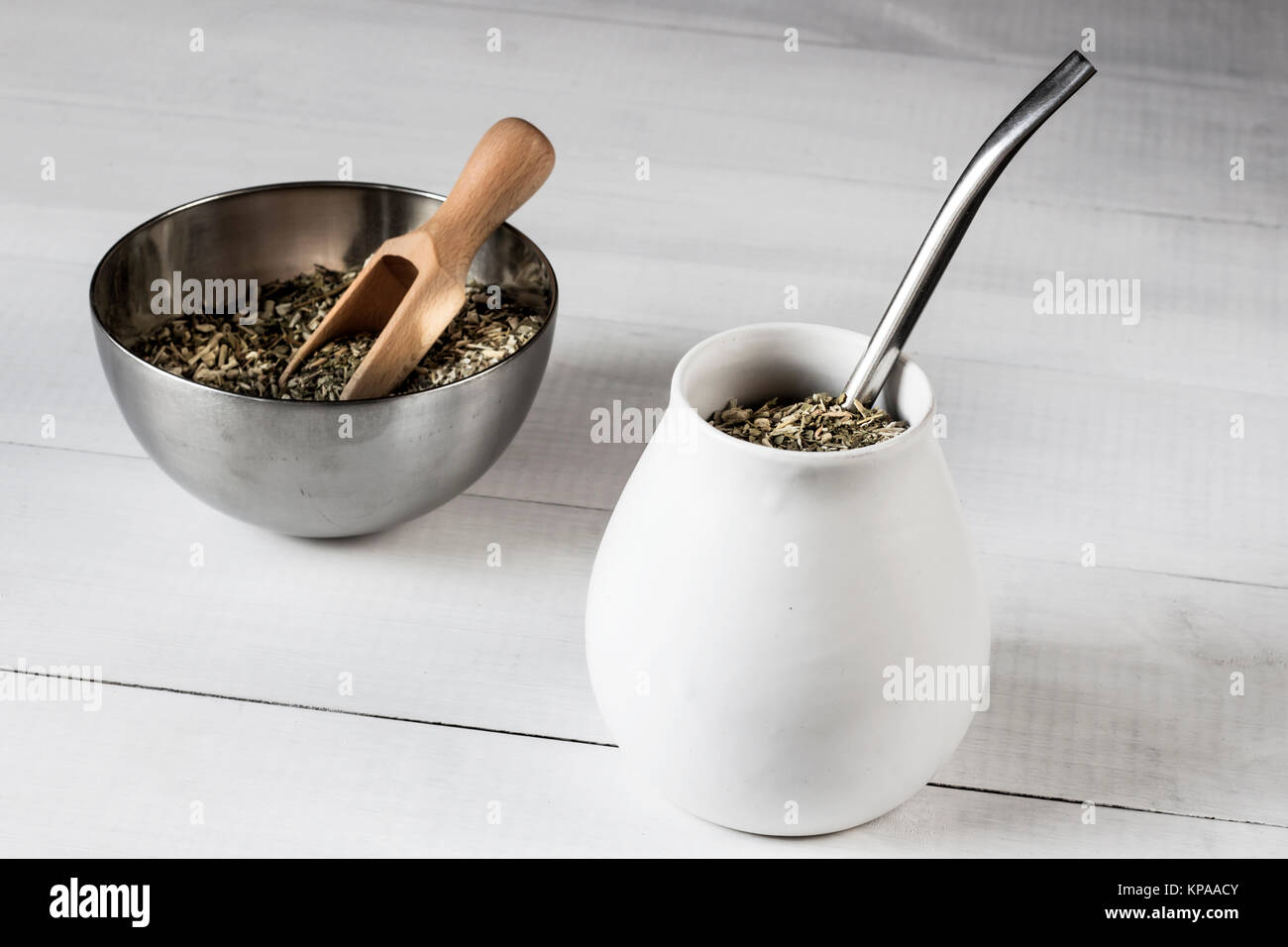 Traditional yerba mate Stock Photo - Alamy