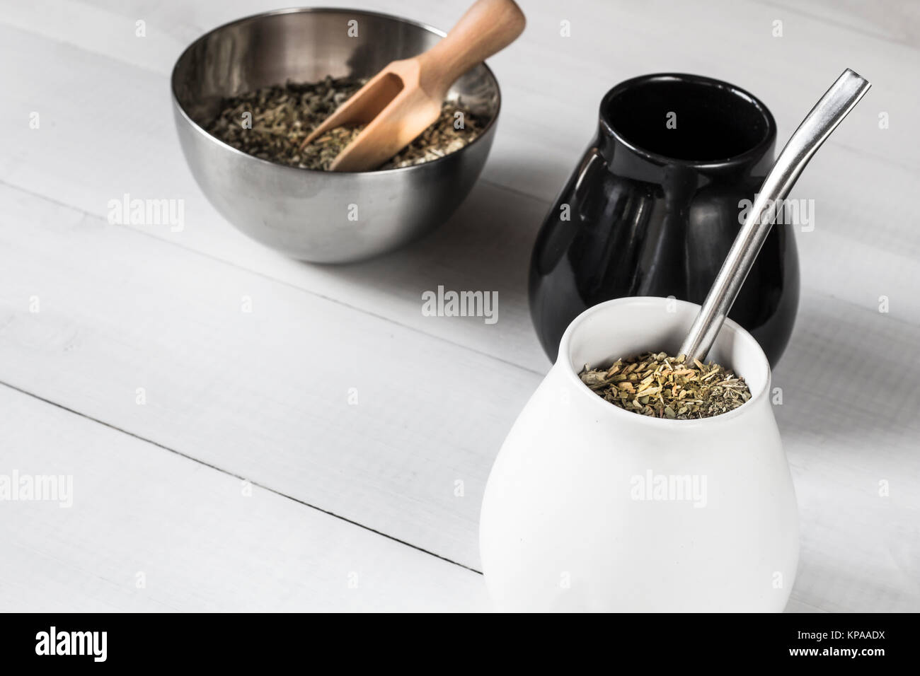 Traditional yerba mate Stock Photo - Alamy
