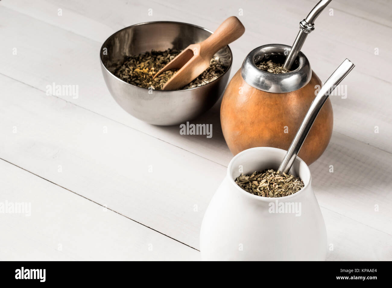 Traditional yerba mate Stock Photo - Alamy