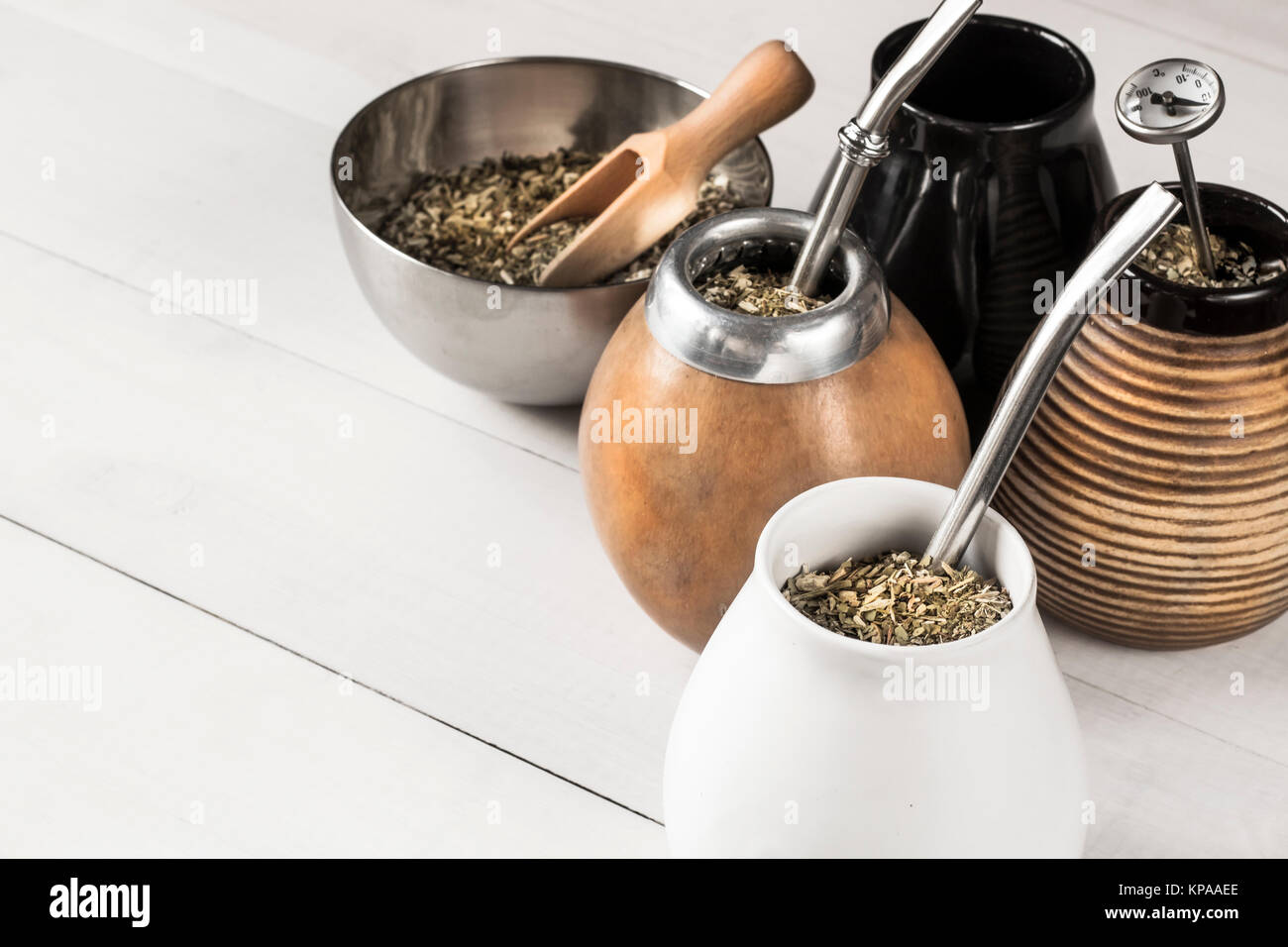 Traditional yerba mate Stock Photo - Alamy
