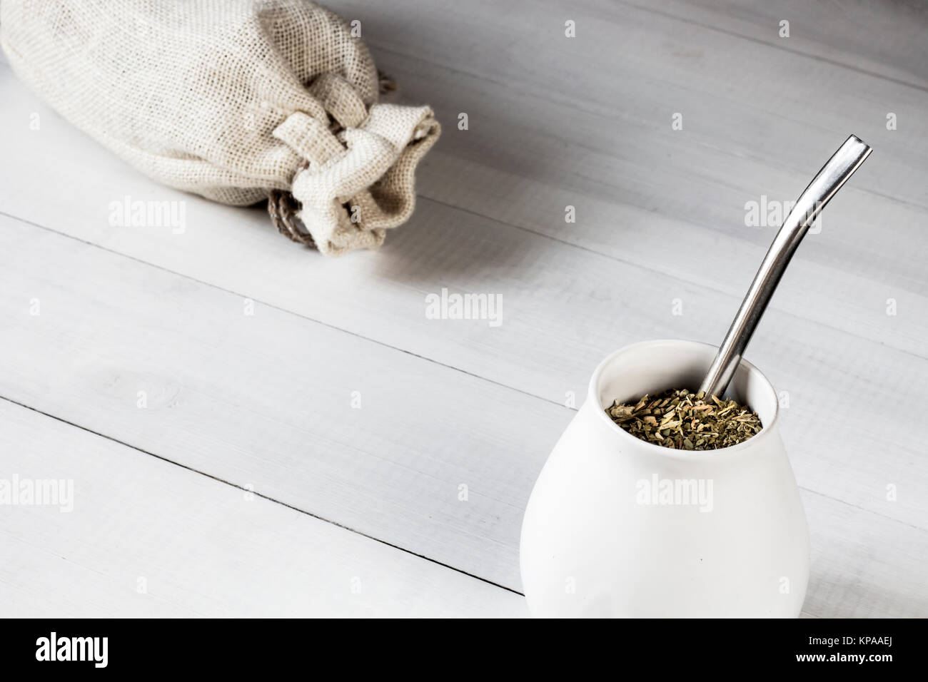 Traditional yerba mate Stock Photo - Alamy