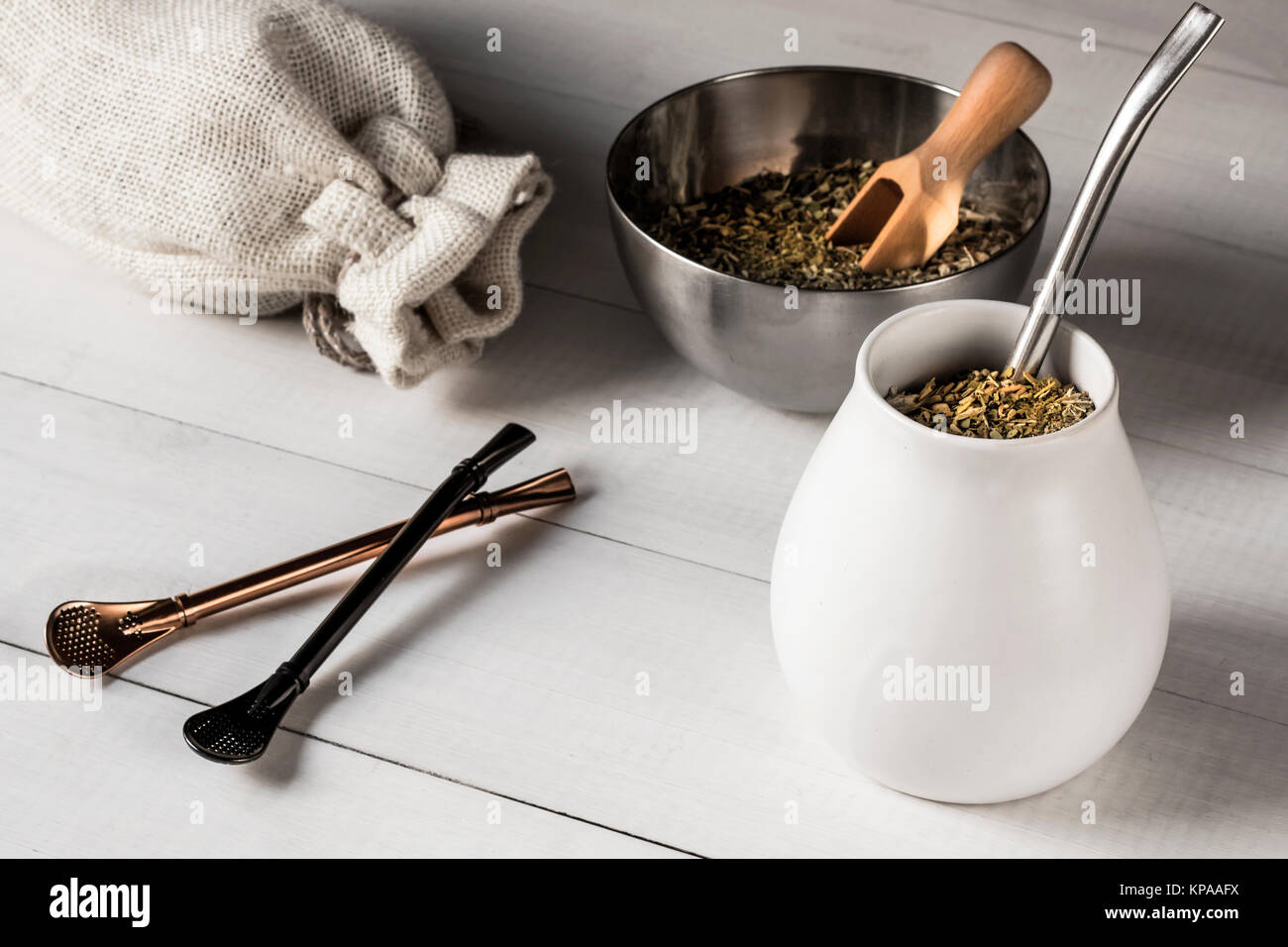 Traditional yerba mate Stock Photo - Alamy