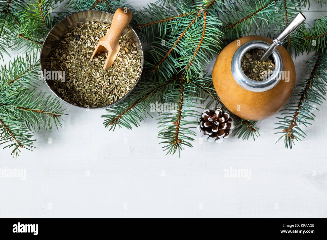 Traditional yerba mate Stock Photo - Alamy
