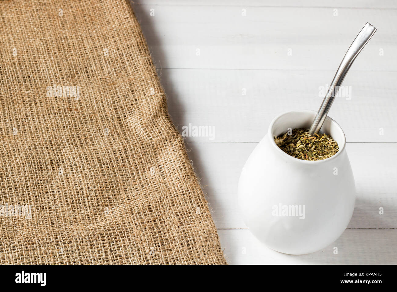 Traditional yerba mate Stock Photo - Alamy