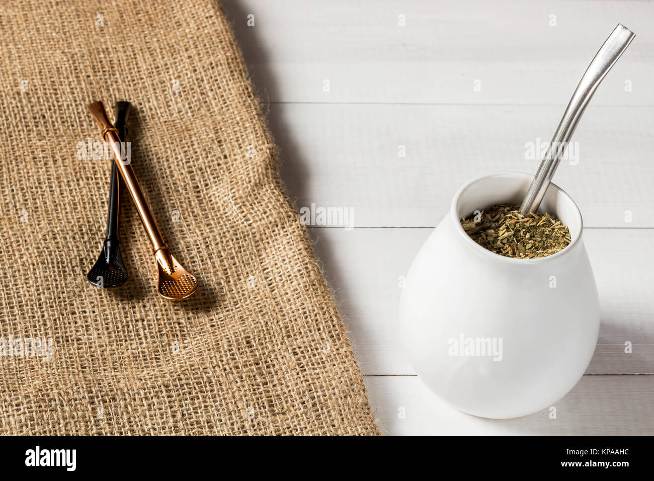 Traditional yerba mate Stock Photo - Alamy