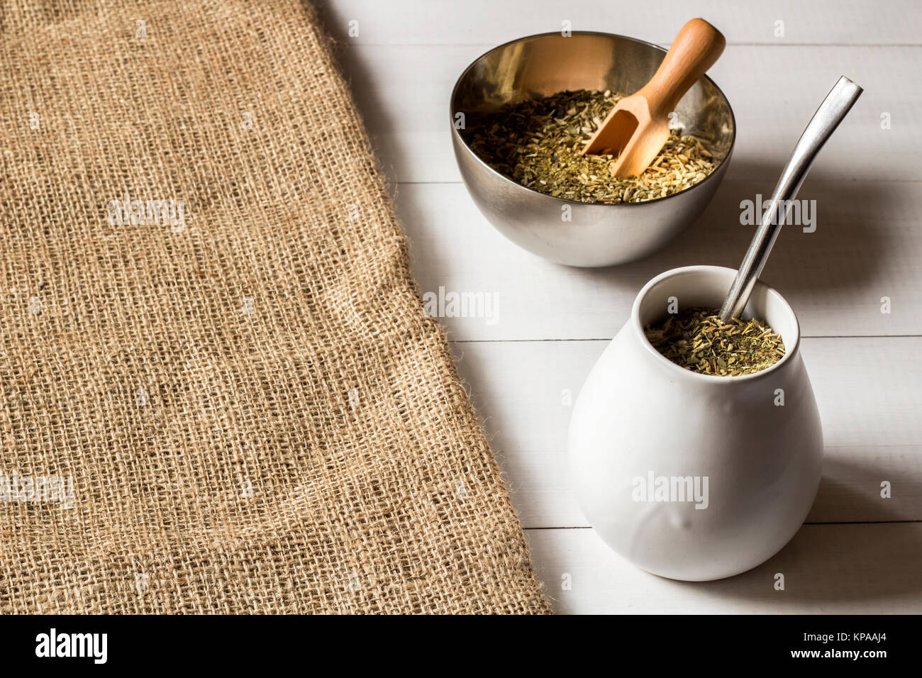 Traditional yerba mate Stock Photo - Alamy