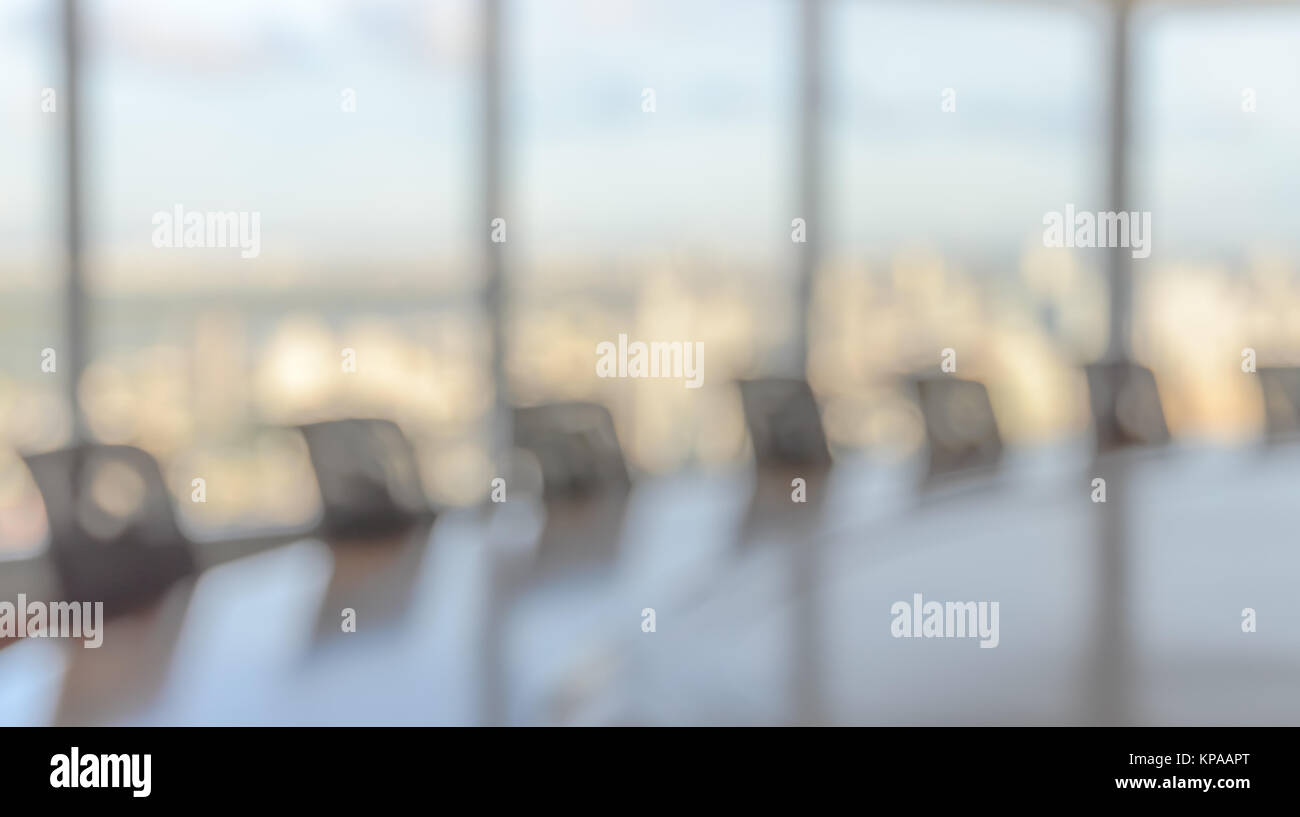 Blurred conference room for background Stock Photo - Alamy