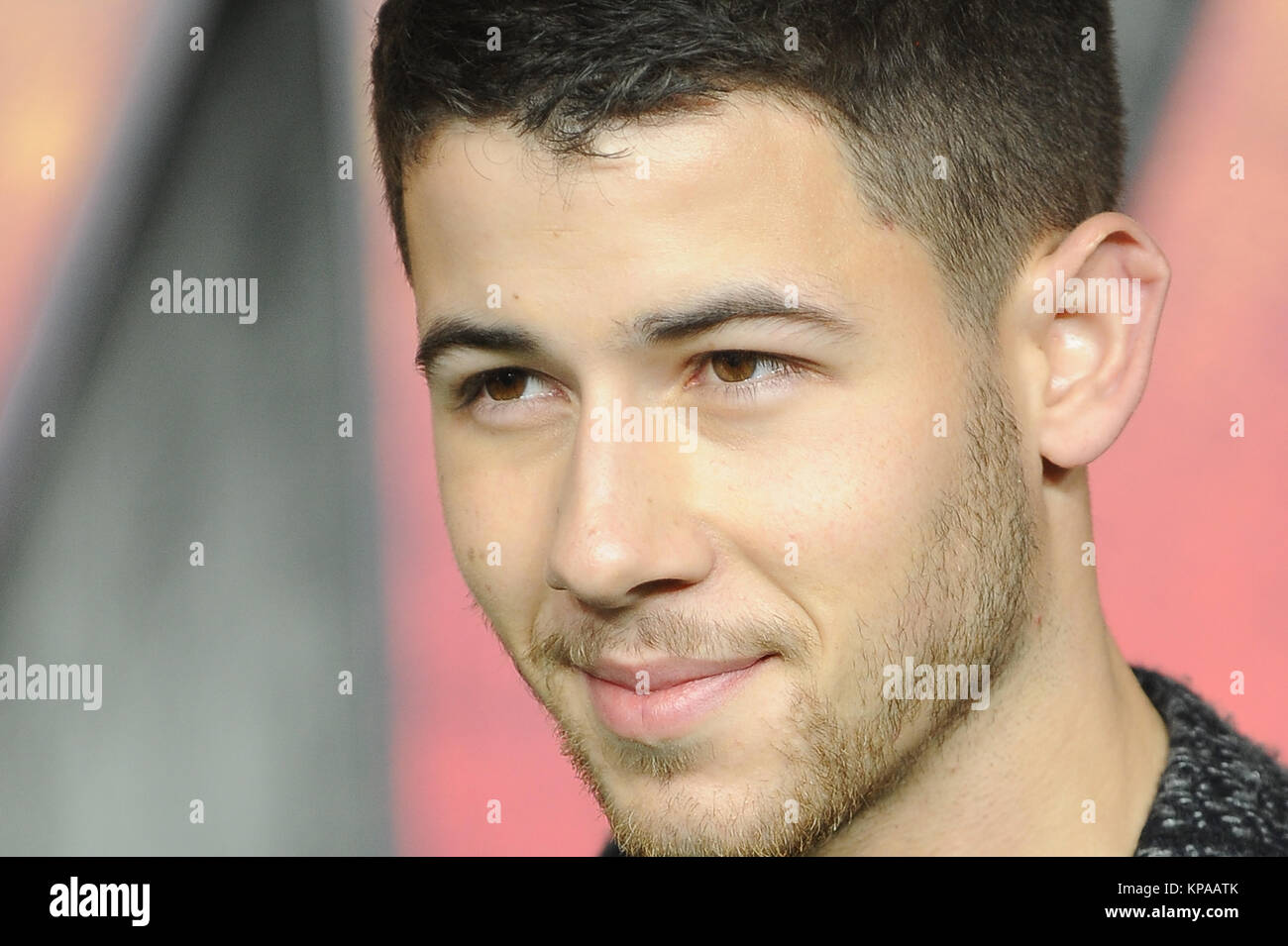 Nick Jonas attends the UK premiere of Jumanji : Welcome To The Jungle ...