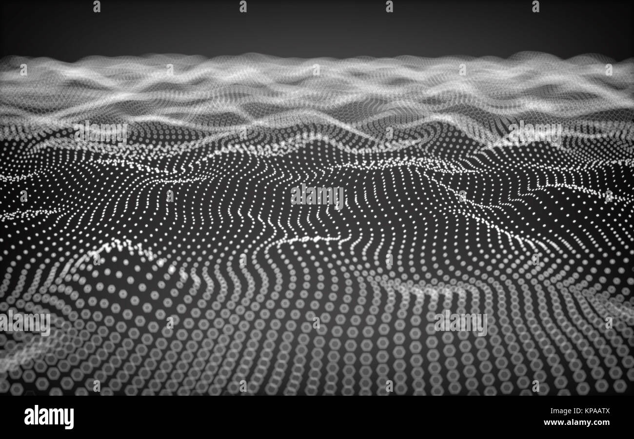 Abstract polygonal space low poly Stock Photo - Alamy